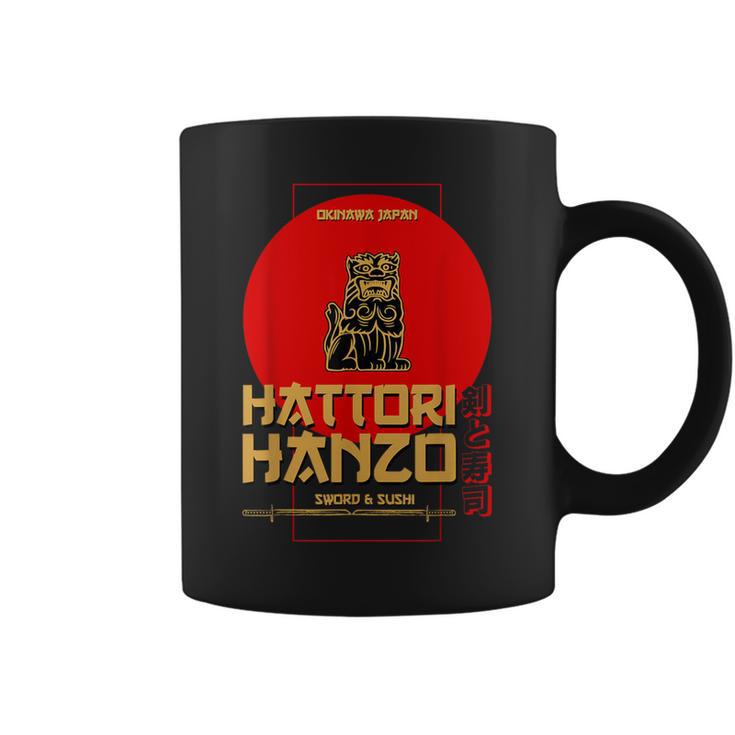 Hattori Hanzo Sword & Sushi A Perfect Samurai Fan Present Coffee Mug ...