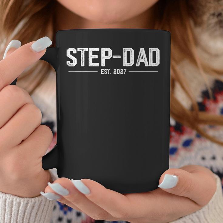 Promoted To Step-Dad Est 2027 Soon To Be Step-Dad Est 2027 Coffee Mug ...