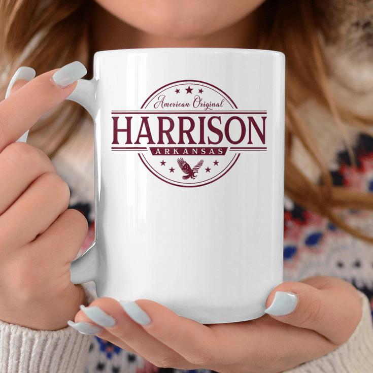 Harrison Arkansas Harrison AR Label Coffee Mug | Mazezy