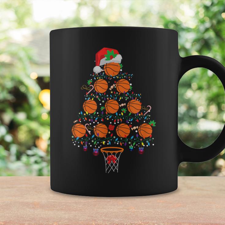 Ballon De Basket De Noël Tasse | Cadeauxyz