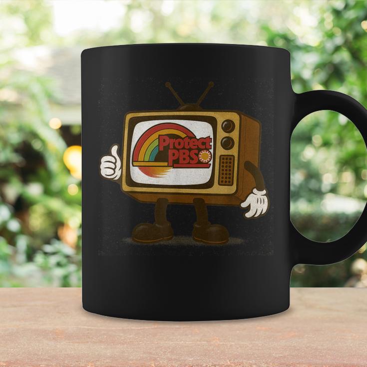 Protect PBS 80S Nostalgia Television Womens Coffee Mug - Seseable