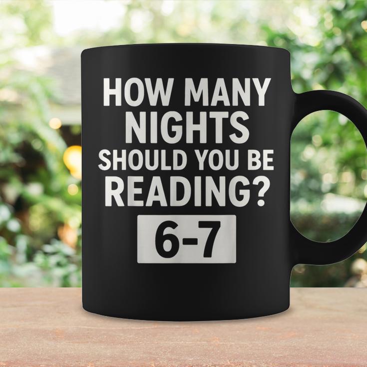 Reading 67 Teacher Book Six Seven Meme Librarian Book School Coffee Mug ...