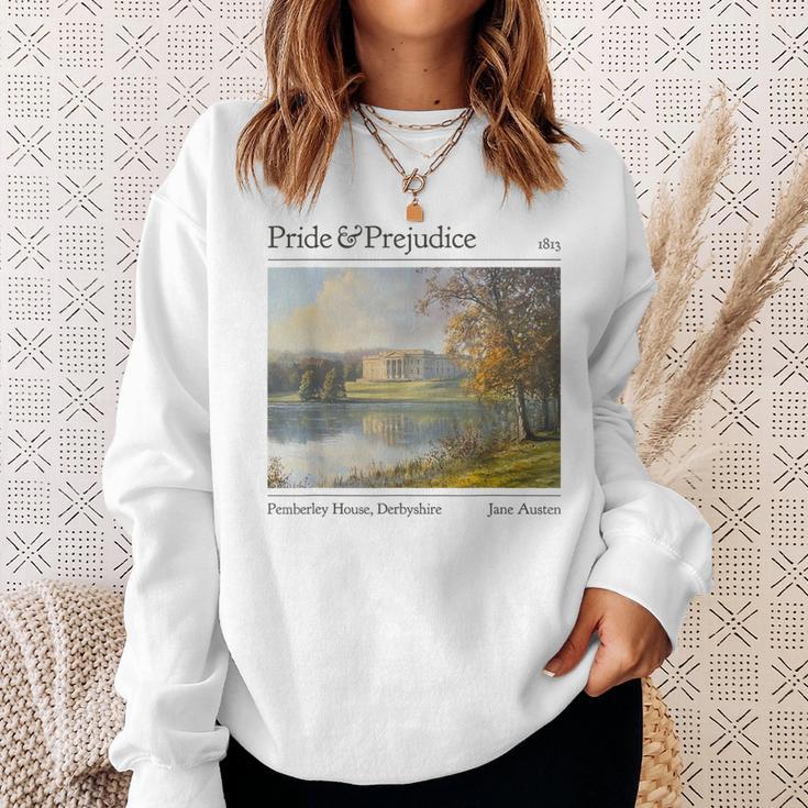 Jane Austen Pemberley 250Th Anniversary Pride And Prejudice Sweatshirt ...