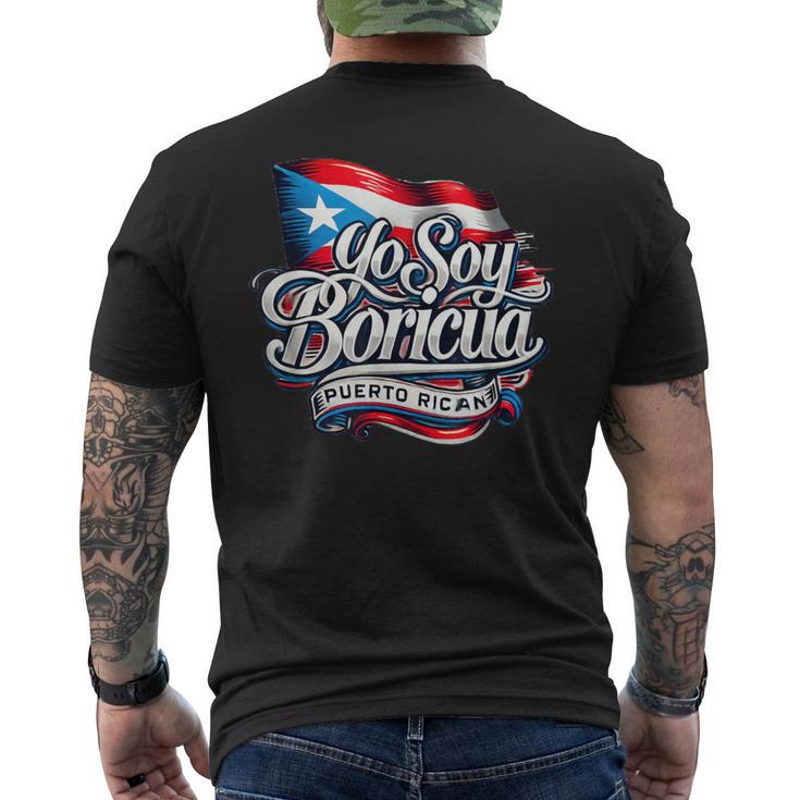 Yo Soy Boricua Pa Que Tu Lo Sepas Puerto Rican Flag Orgullo Men's T ...