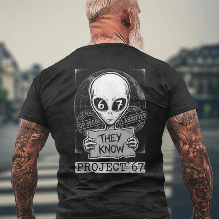 They Know Project 67 Alien Six Seven 6 7 Meme Tank Top Men's Back Print ...