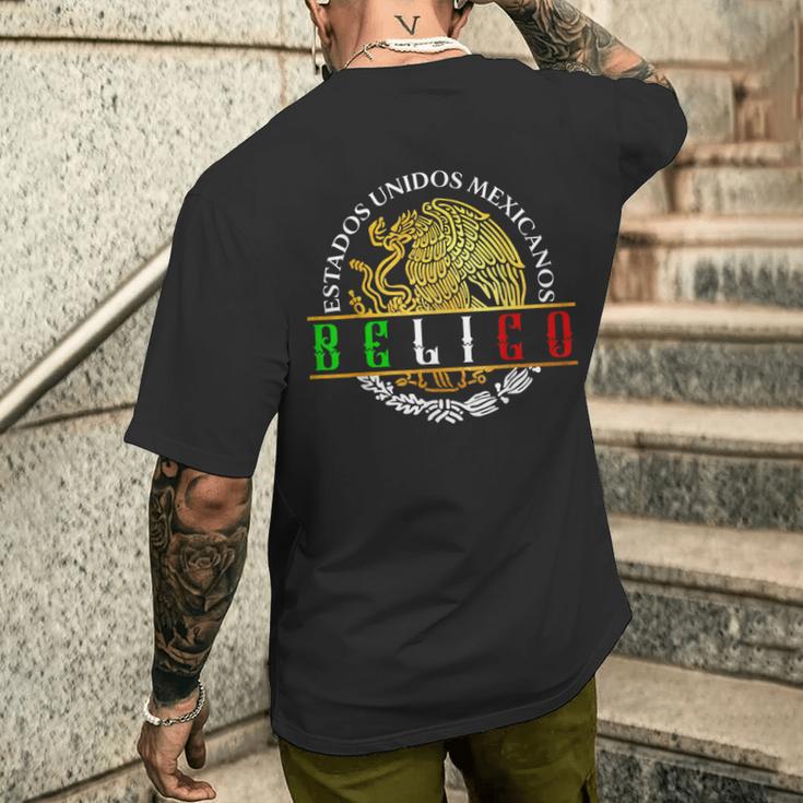 Mexican Badass Slang Words Mexico Belico Chicano Tumbado Men's Back ...
