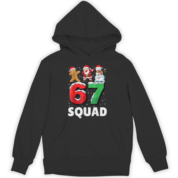 67 Six Seven Meme Brainrot 67 Christmas Squad 6 7 Hoodie | Mazezy