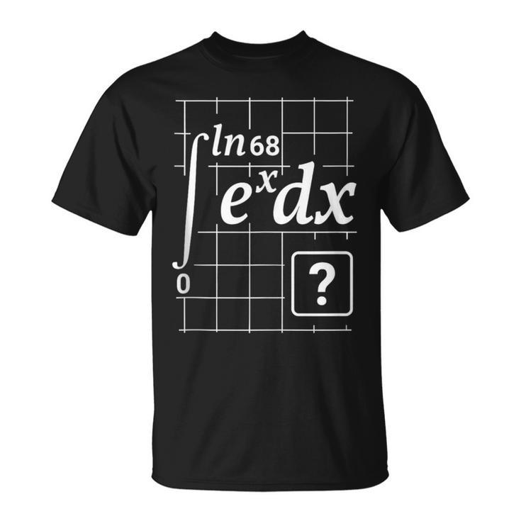 Answer 67 Meme Integral Calculus Math Teacher Tank Top T-Shirt | Mazezy