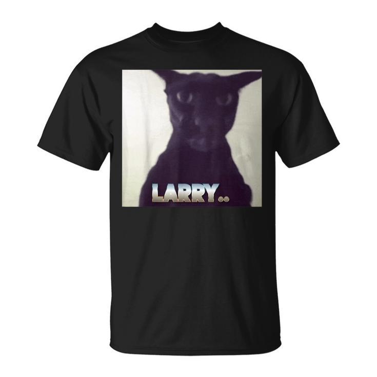 Evil Larry Meme Larry Cat Meme Cursed Memes Brainrot Memes T-Shirt ...